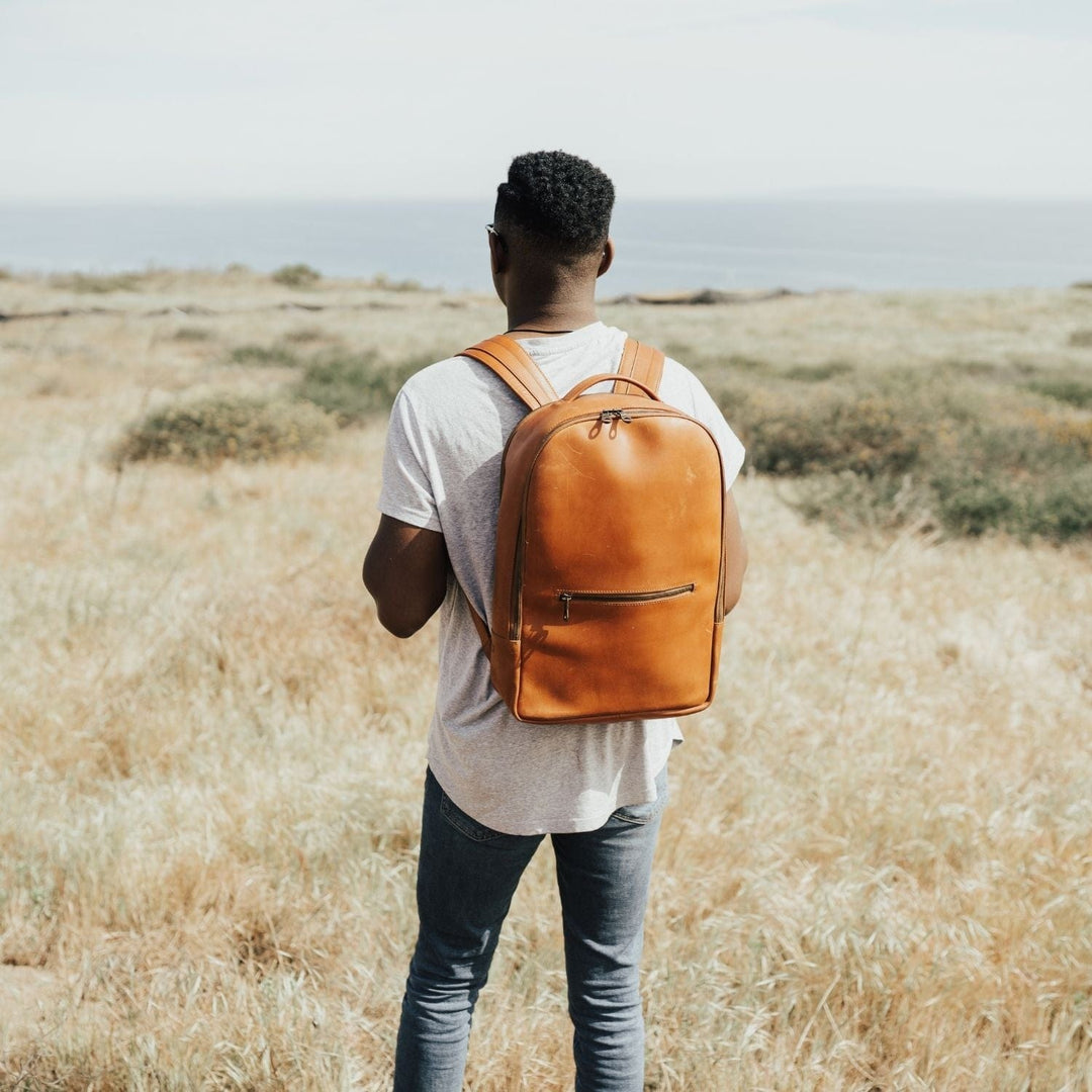 Atlas Leather Backpack – Parker Clay