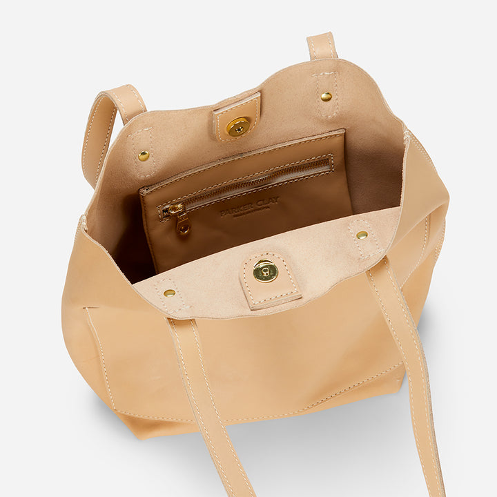 Caroline Leather Tote Bag – Parker Clay