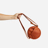 Kyah Leather Crossbody Circle Bag - Rust Brown Milled – Parker Clay