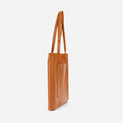 Tate Leather Gallery Tote - Rust Brown – Parker Clay