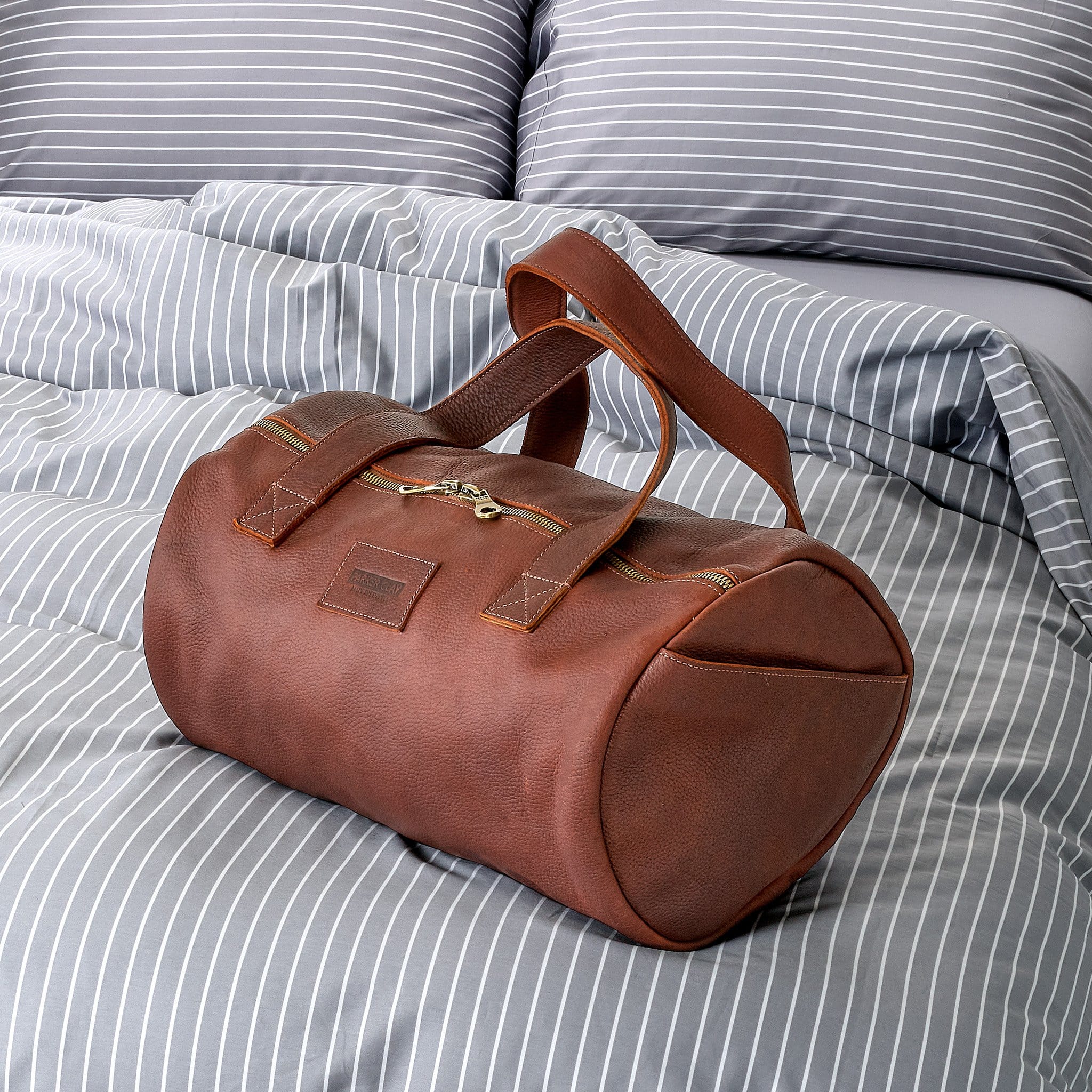 Omo Overnight Leather Travel Duffle Bag – Parker Clay