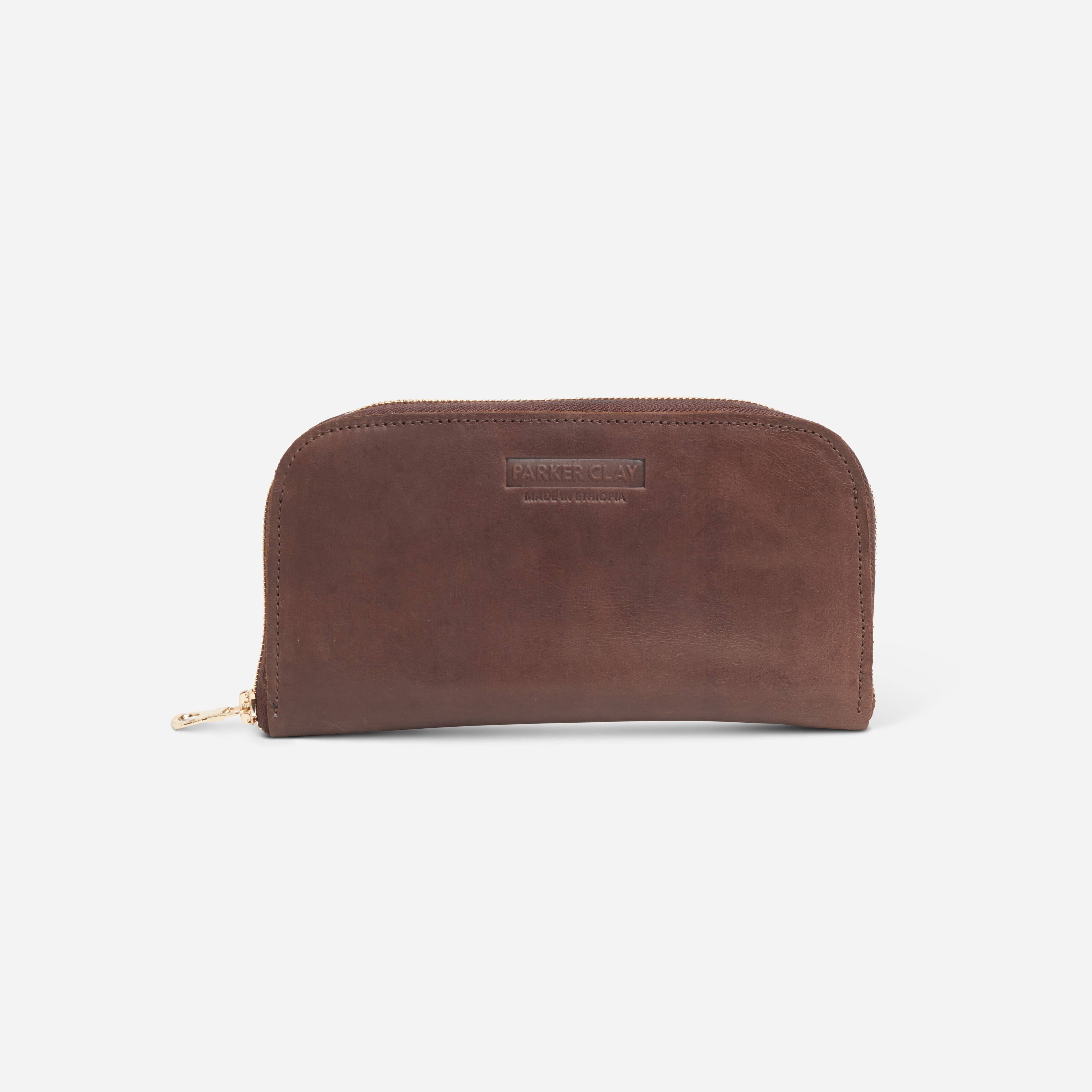 Zahra Sustainable Leather Accordion Wallet – Parker Clay